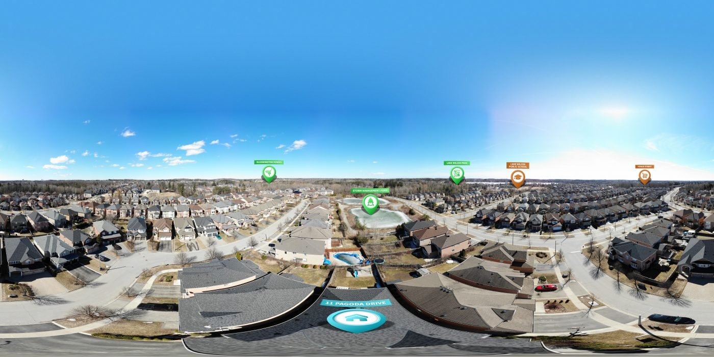 Aerial 360 iGUIDE® plus Aerial Photos - Walkthroo360.com